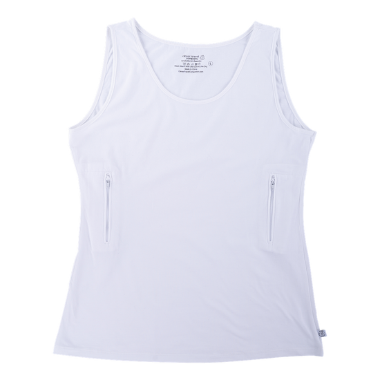 Women's Tank Top with 2 Secret Pockets – The Clever Travel Company
