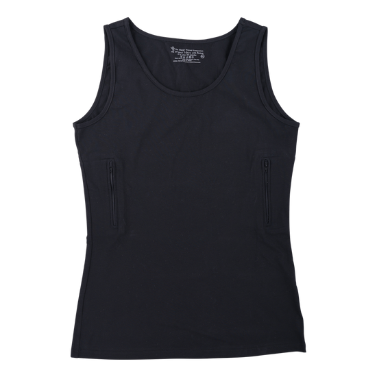 Women's Tank Top with 2 Secret Pockets – The Clever Travel Company
