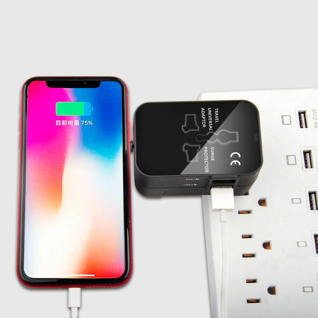 Universal Travel Plug Adapter – The Clever Travel Company